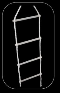 Jacob Ladder Aluminium Round Rung - Seacon solutions Pte Ltd
